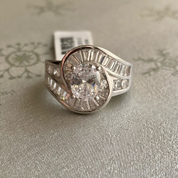 Bella Luce | Jewelry | Bella Luce Bypass 925 Ring | Poshmark